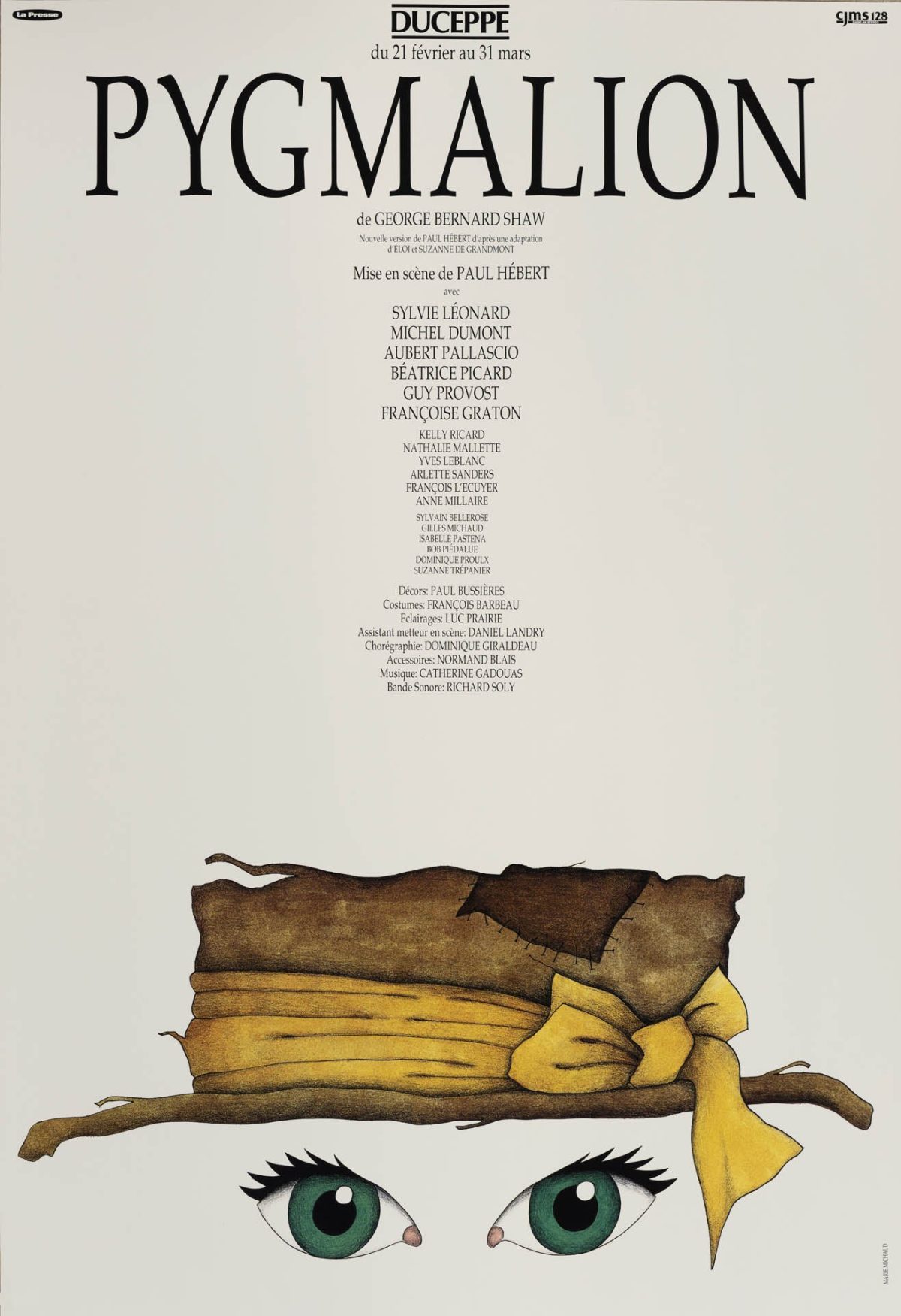 Pygmalion 1989-1990 | Théâtre Duceppe