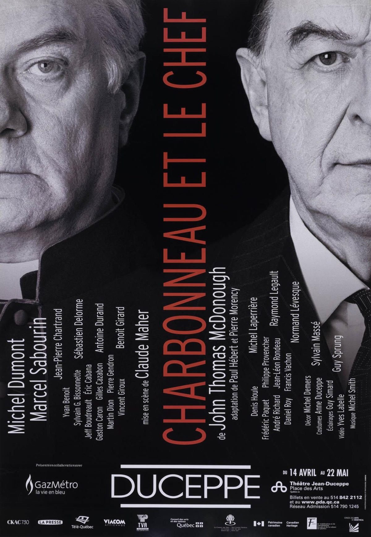 Profil d'artiste Duceppe pour Philippe Provencher