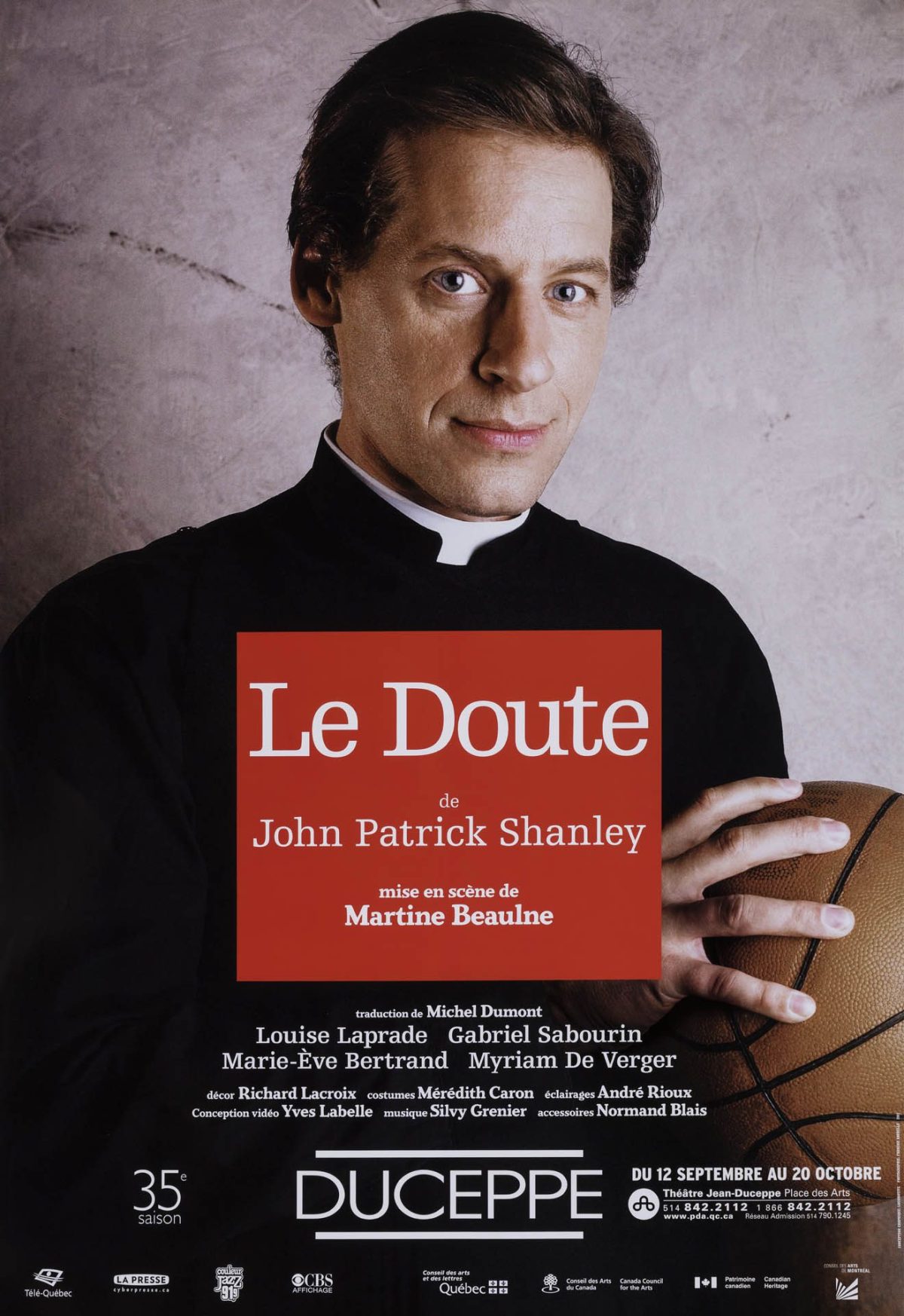 Le doute 2007-2008 | Théâtre Duceppe