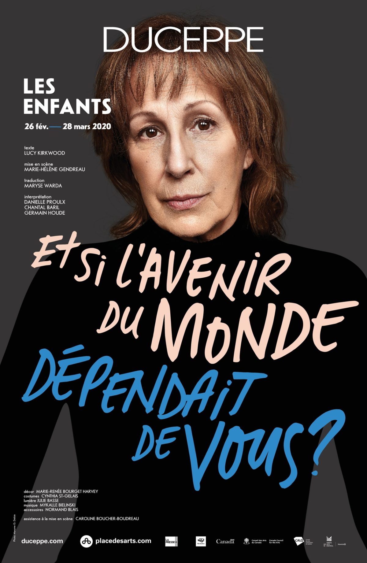 Profil d'artiste Duceppe pour Danielle Proulx