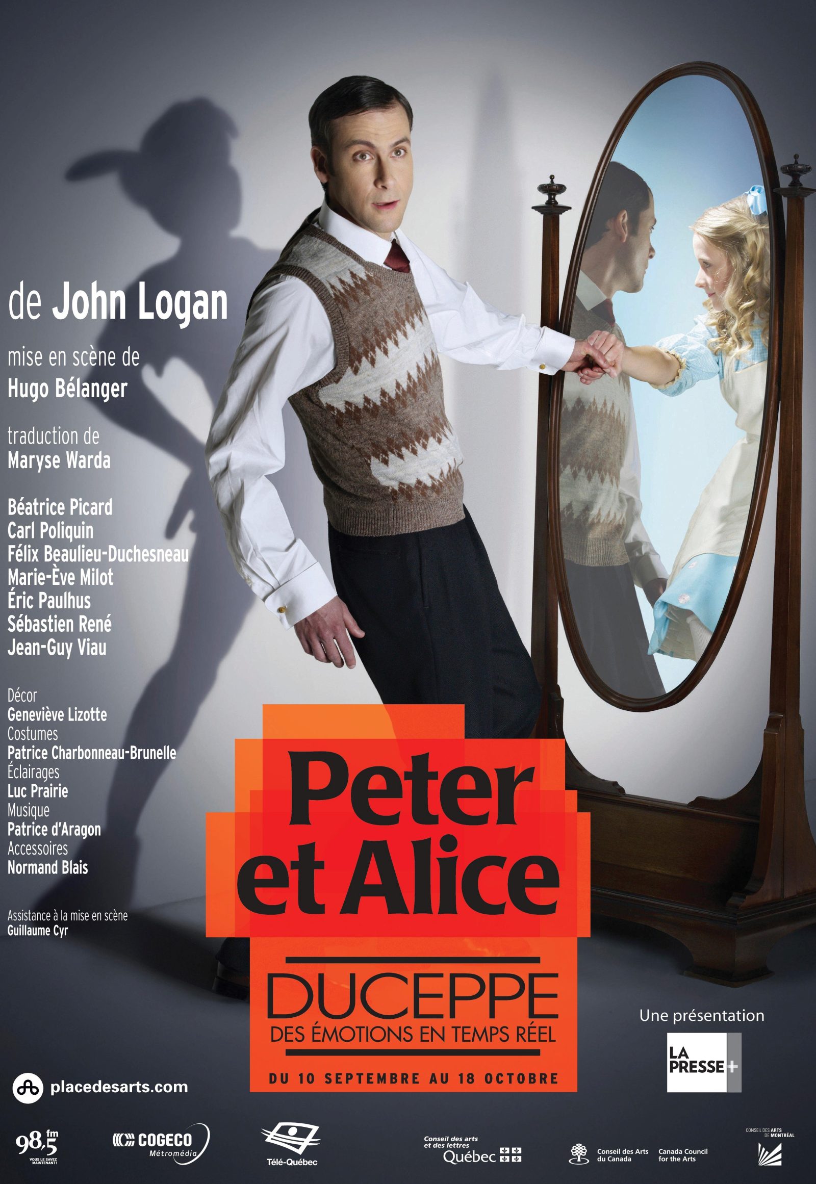 Profil d'artiste Duceppe pour Sébastien René