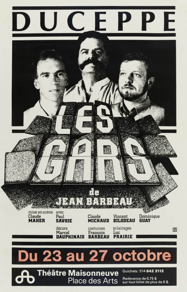 Les gars 1982-1983 | Théâtre Duceppe