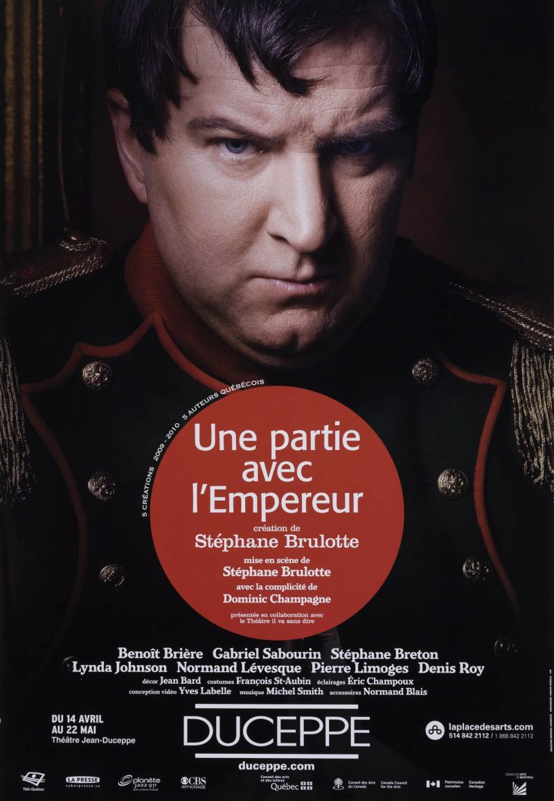 Profil d'artiste Duceppe pour Benoît Brière