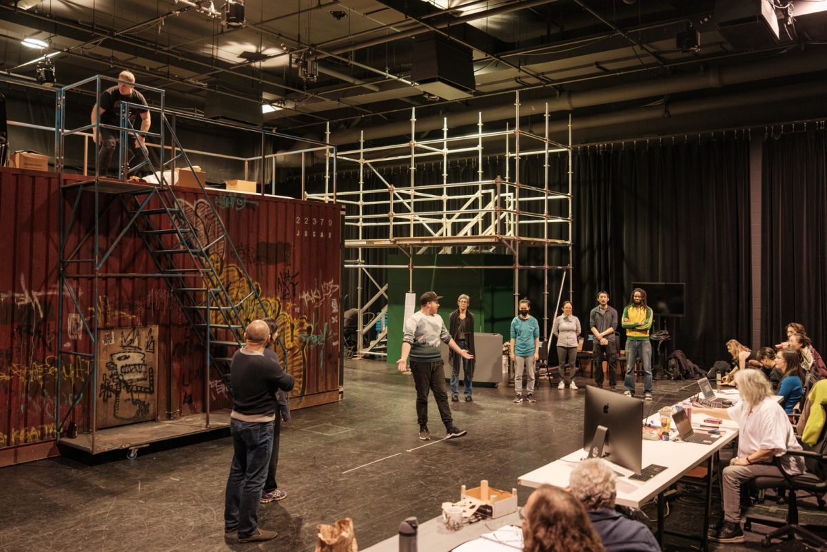 Photos en répétition: Chimerica - Théâtre Duceppe