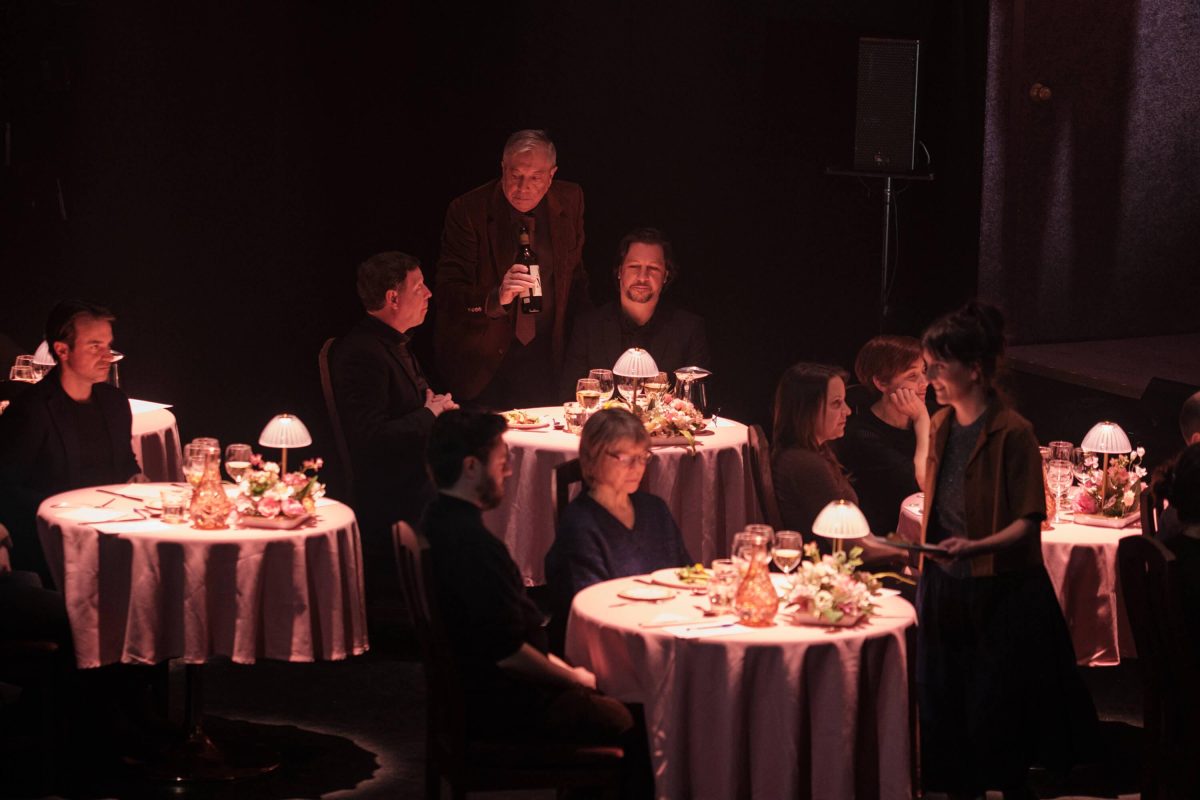 Janette repas-spectacle sur la scène - Théâtre Duceppe