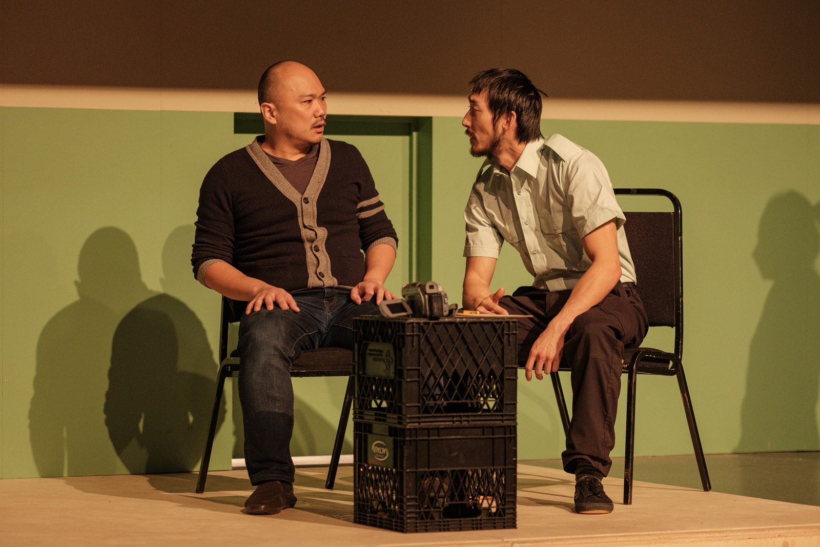 Photos en répétition: Chimerica - Théâtre Duceppe