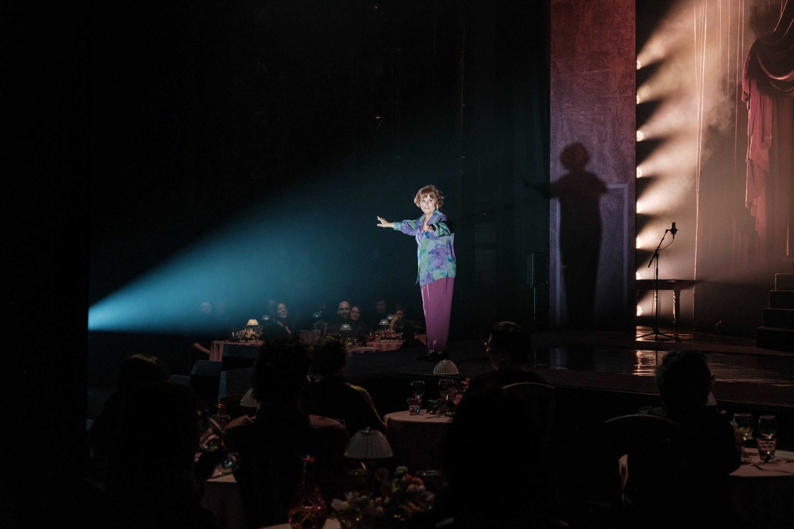 Janette repas-spectacle sur la scène - Théâtre Duceppe